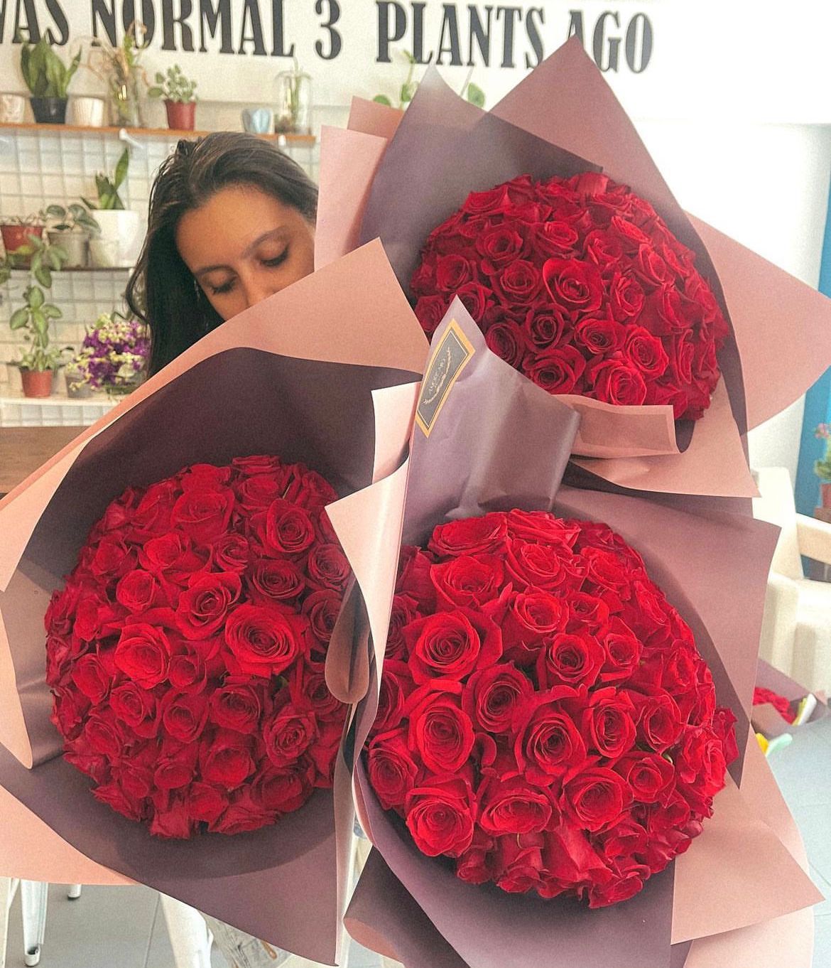 Ramo de 50 rosas - Amore Mio Flowers